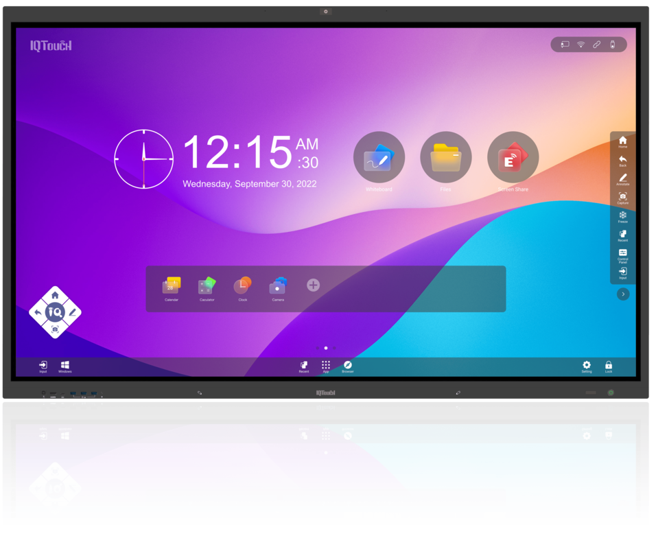 Interactive Touch Screens for both business and education